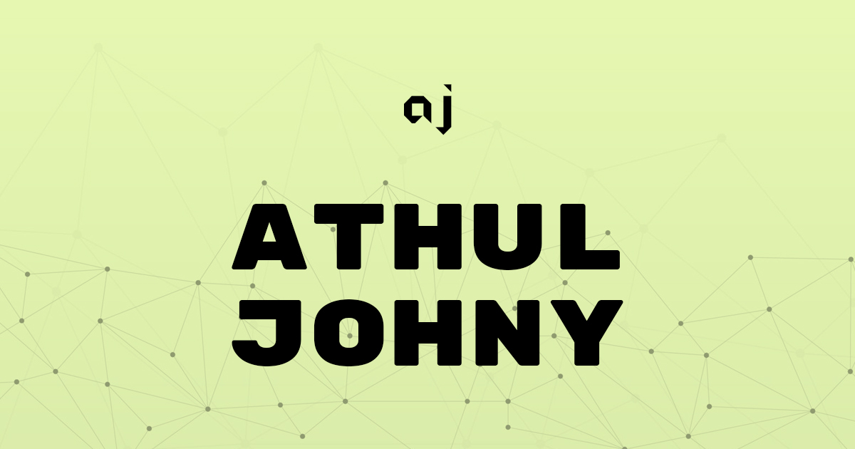Athul Johny